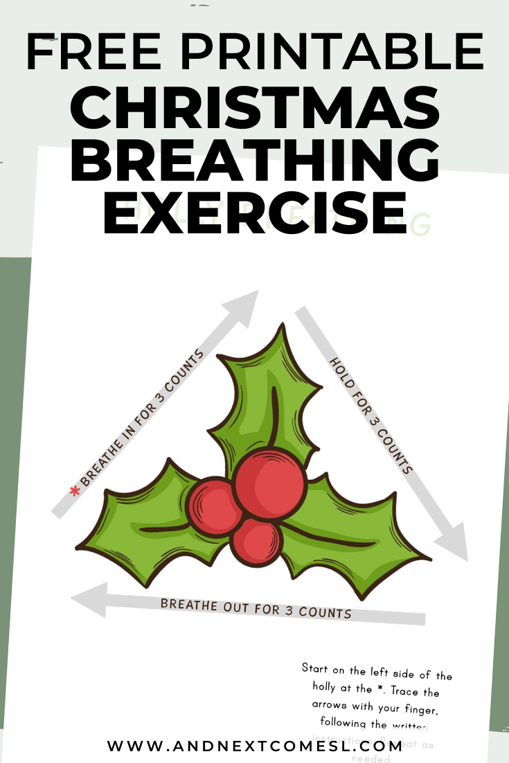Holly Deep Breathing Exercise {Free Printable Poster Included!} | And ...