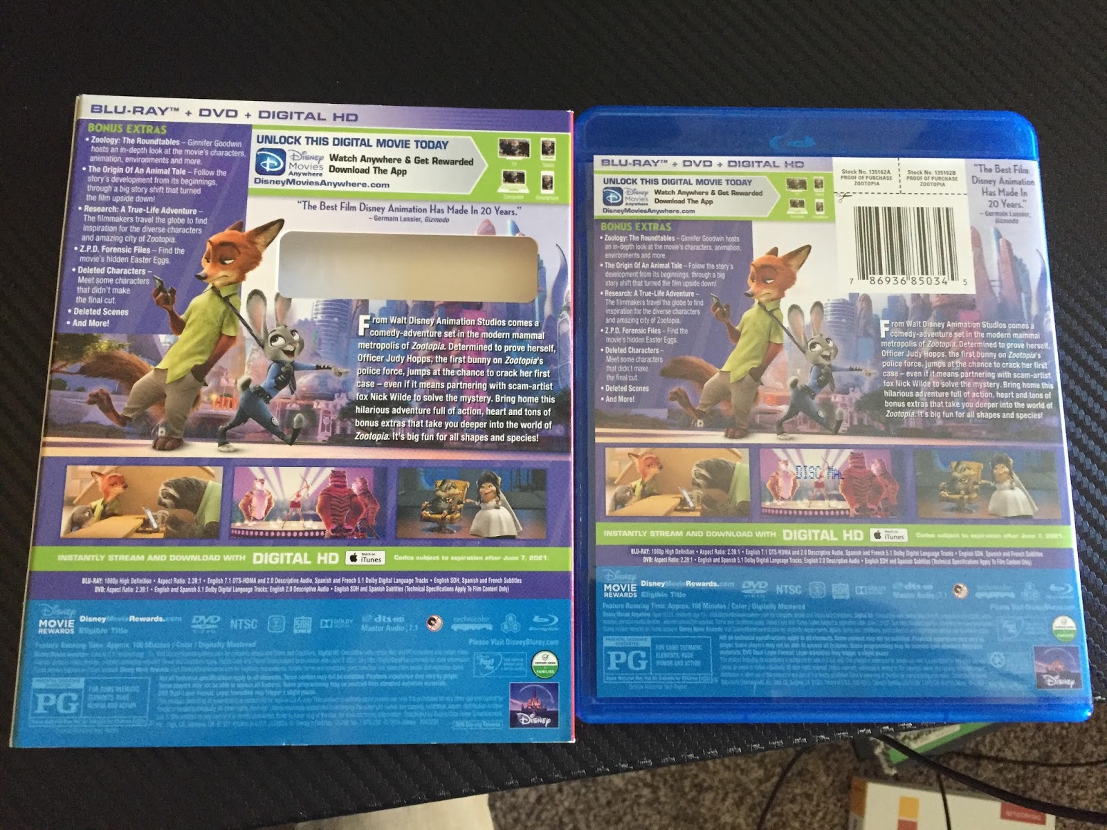 Review: Zootopia Blu Ray and DVD – Zootopia News Network