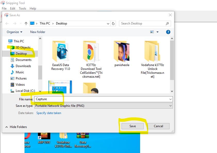Computer Tips and Tricks: How to take screenshot of a selected area in ...
