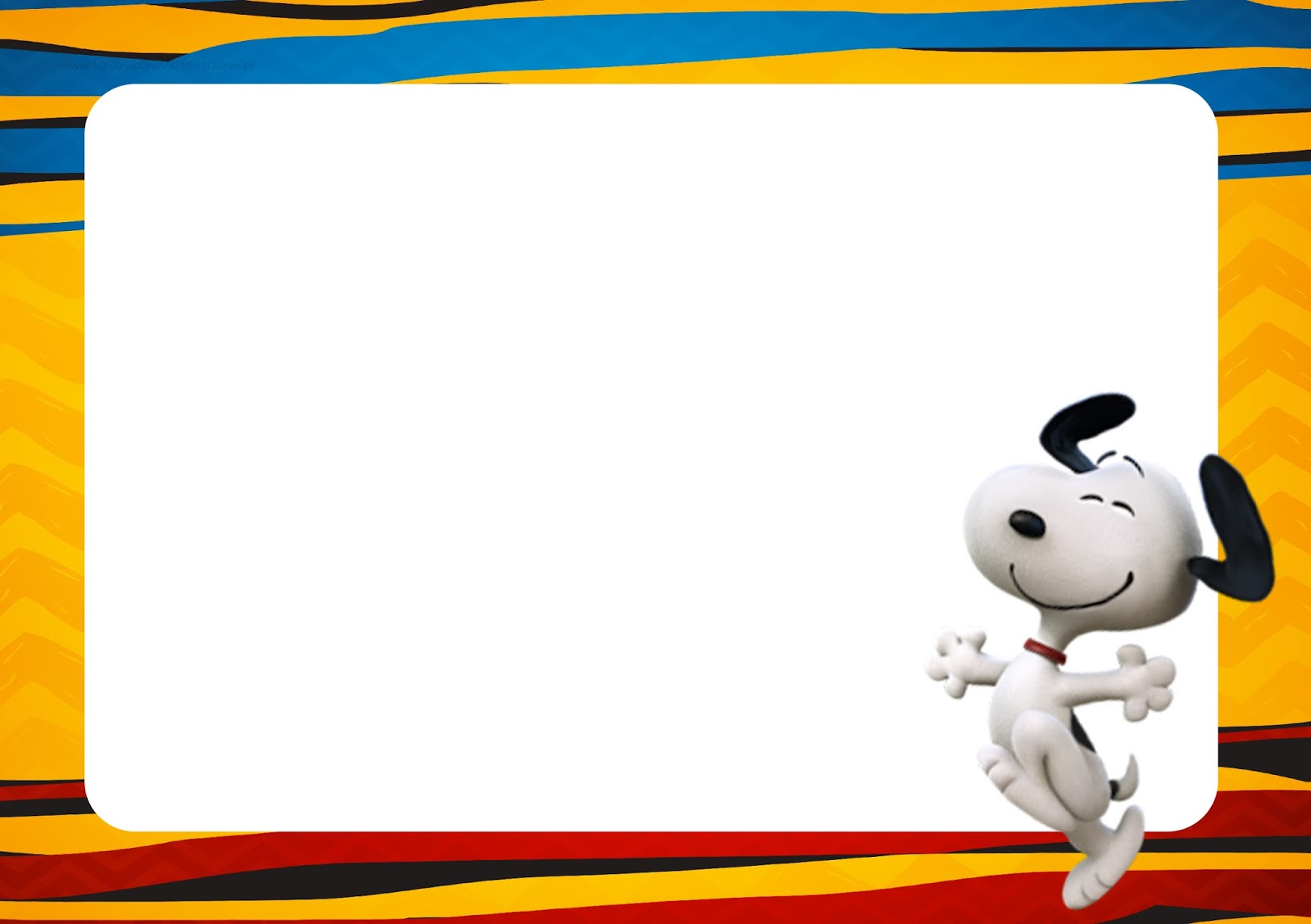 Snoopy and Charlie Brown: Free Printable Invitations. - Oh My Fiesta ...