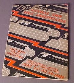 ALL MY EYES: A Checkered Past: Indy 500 Program Covers