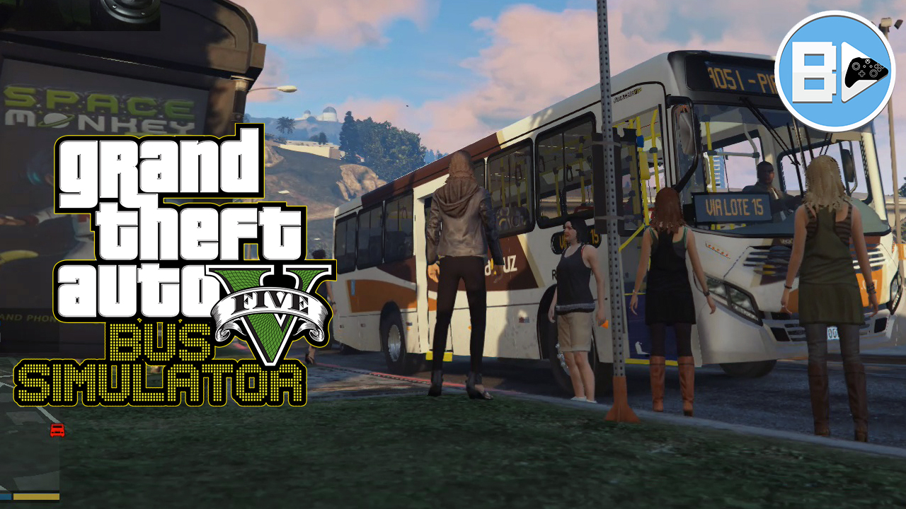 GTA V - Bus Simulator V (Simulator de Onibus)