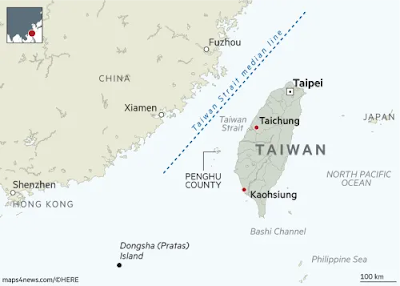 War News Updates: China Refusing To Recognize The Median Line With Taiwan