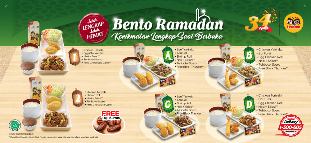 Sambut Ramadan, Hokben Kembali Hadirkan Menu Special Ramadan - RANSEL ...
