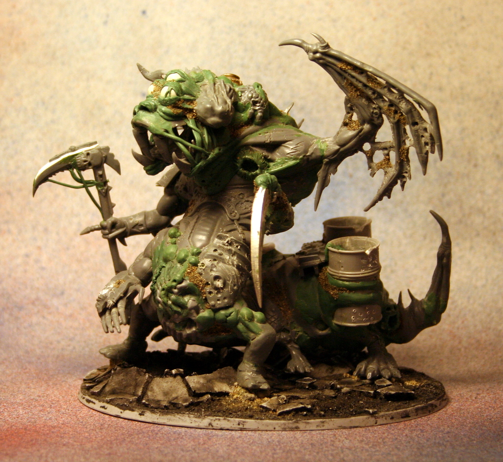 Warhammer In Progress: Great Unclean One / Ku'Gath - Skaven Hell Pit ...