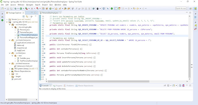 Spring Jdbc Crud Ejemplo Ivancode 2282