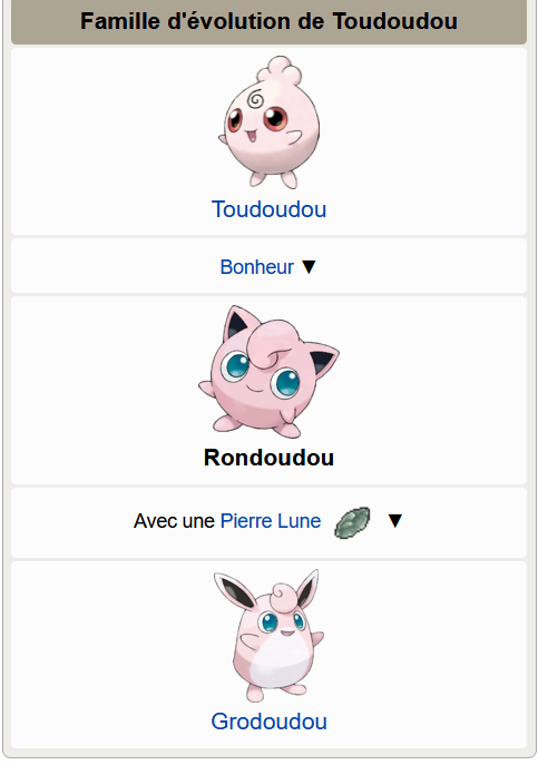 du tricot et des jouets: les Pokemons : Rondoudou