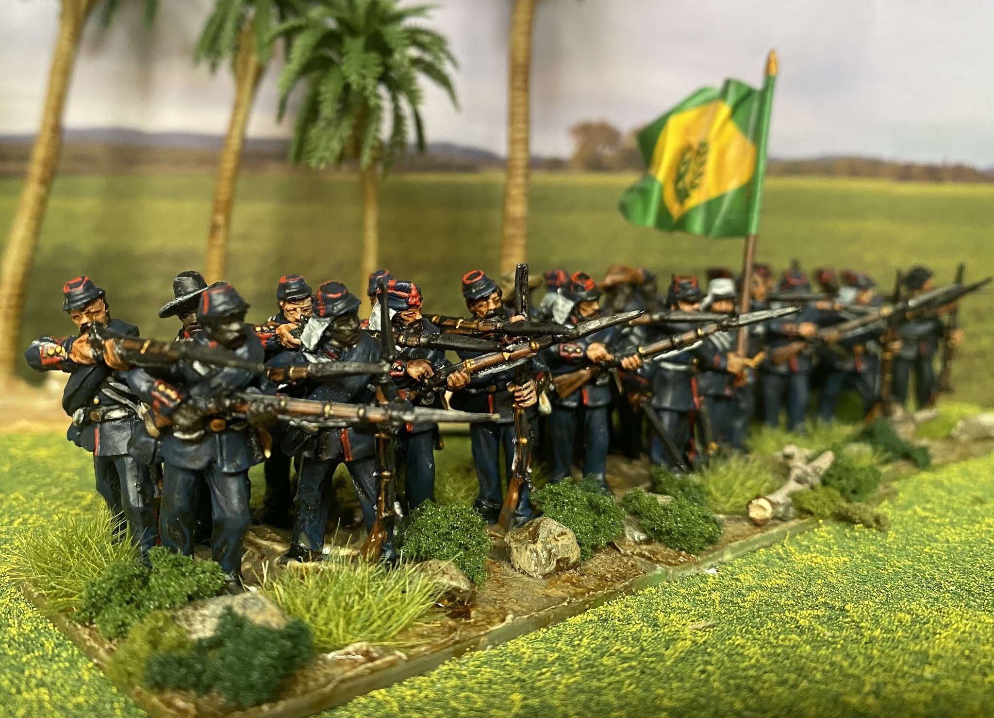 1866 and all that: More winter dress Brazilian infantry