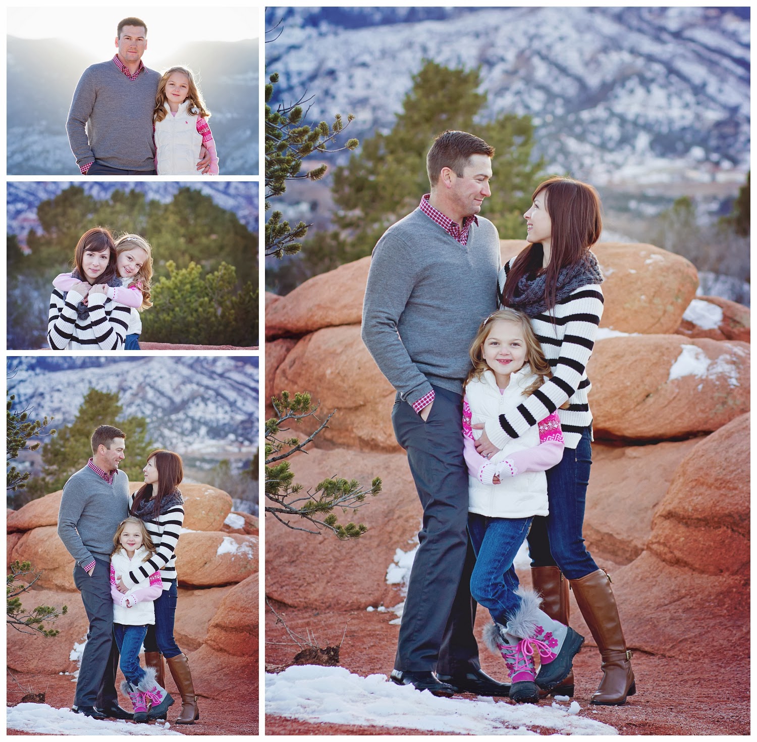 Burns Family // Garden of the Gods // Fort Carson, CO Military Family ...