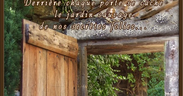 Au pays des images et des mots: citation: Derrière chaque porte