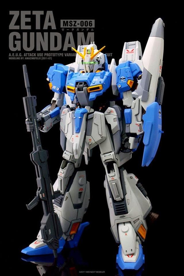 GKgundamkit Professional Modeller Blog: Custom Build: MG 1/100 Zeta ...