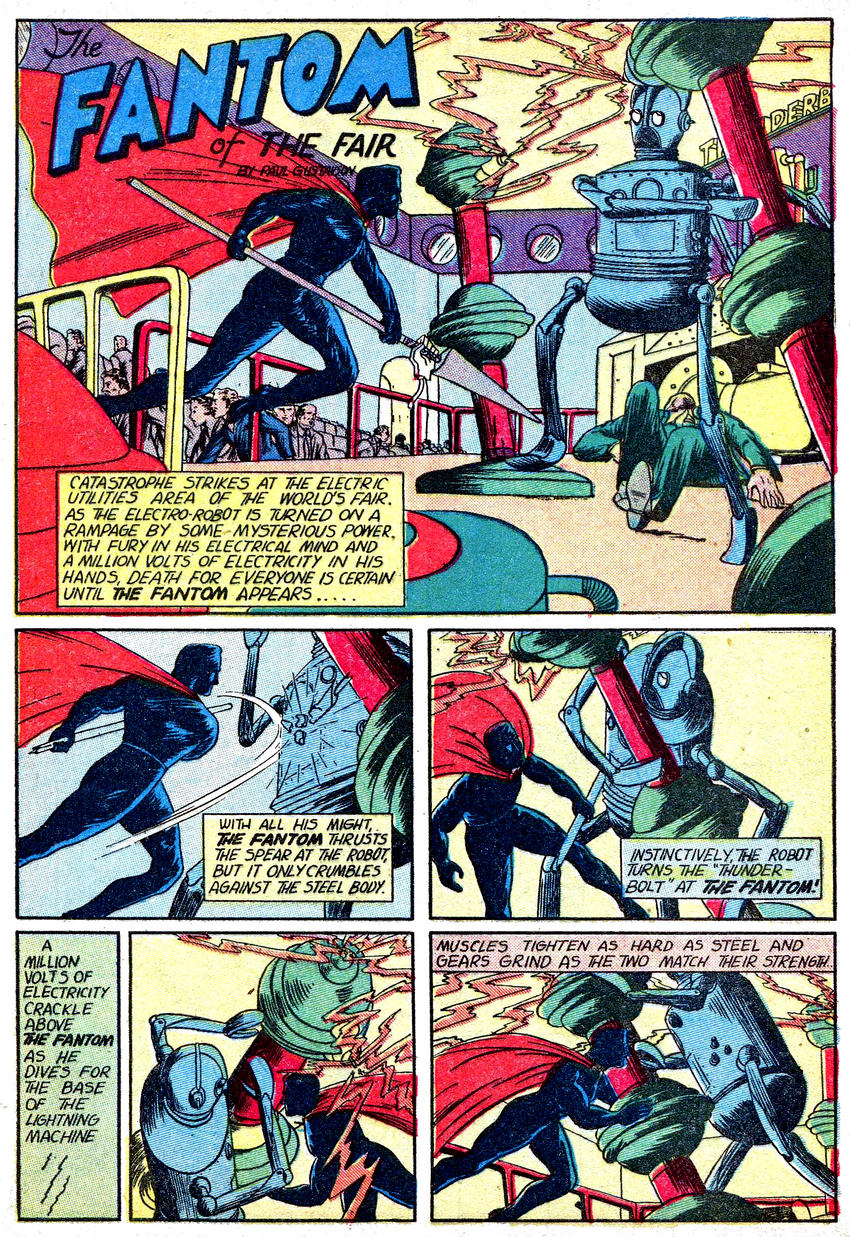 Pappy's Golden Age Comics Blogzine: Number 1878: The Fantom and the Big ...