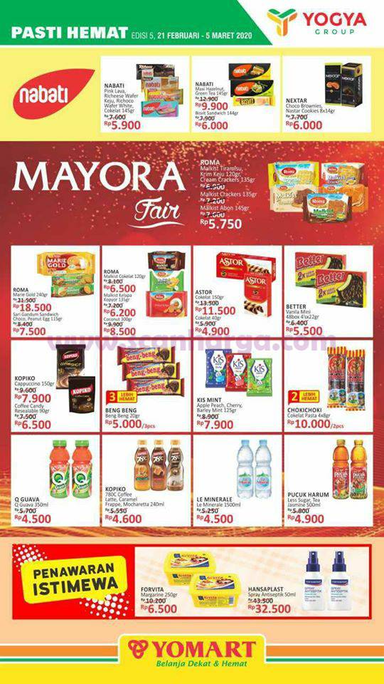 √ Promo Katalog Yomart Terbaru 6 - 19 Maret 2020
