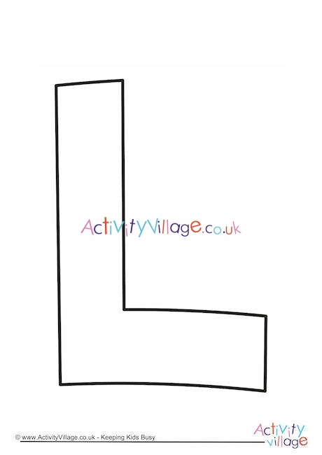 Letter L Template ~ Resume Letter