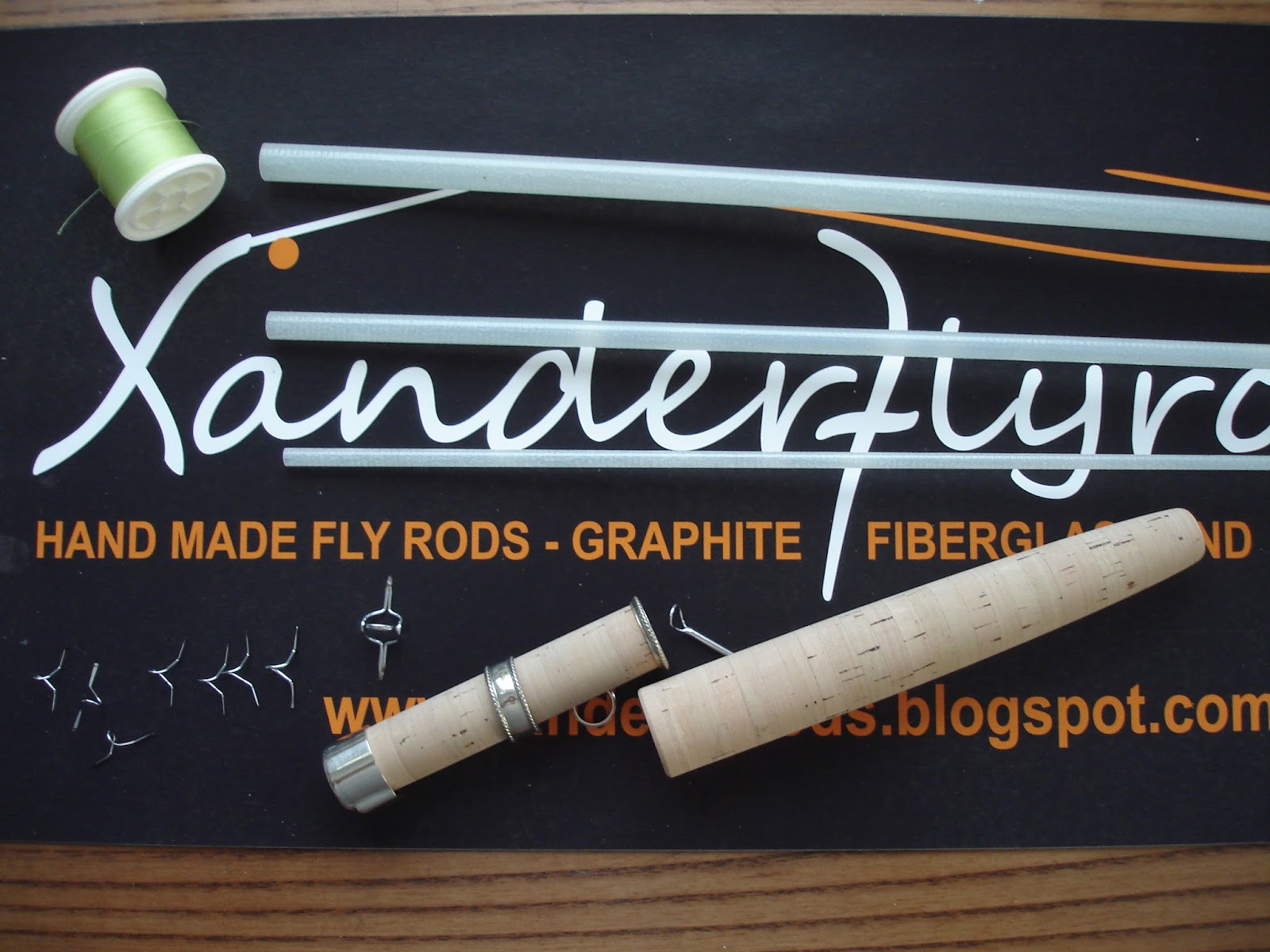 XanderFlyrods: KABUTO 7033 WHITE FIBERGLASS FLY ROD