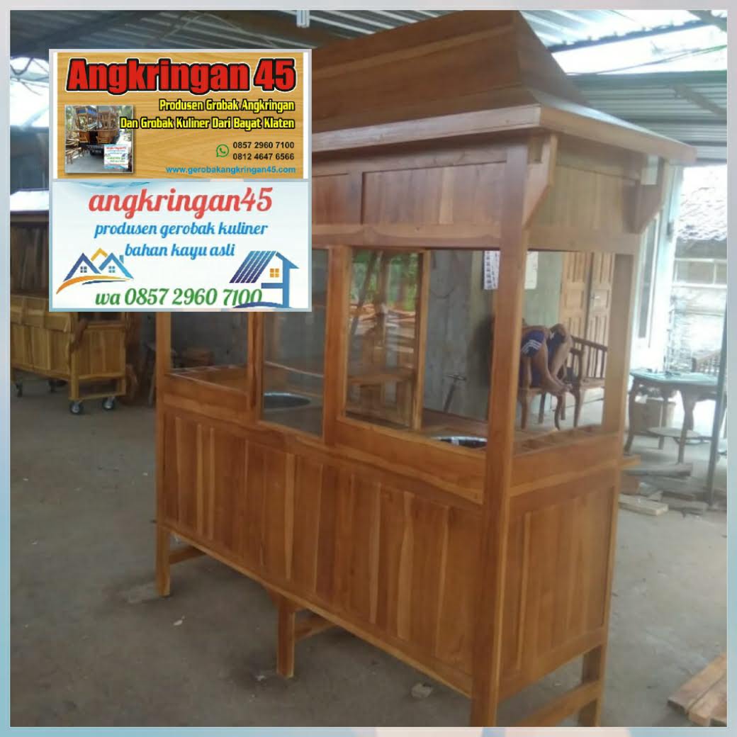 15+ Gerobak Kayu Bisa Ditutup