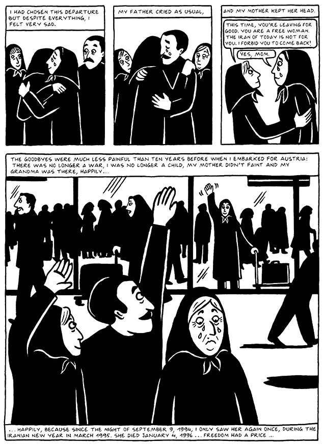 Read Persepolis 2, Section 19: The End, Page 187