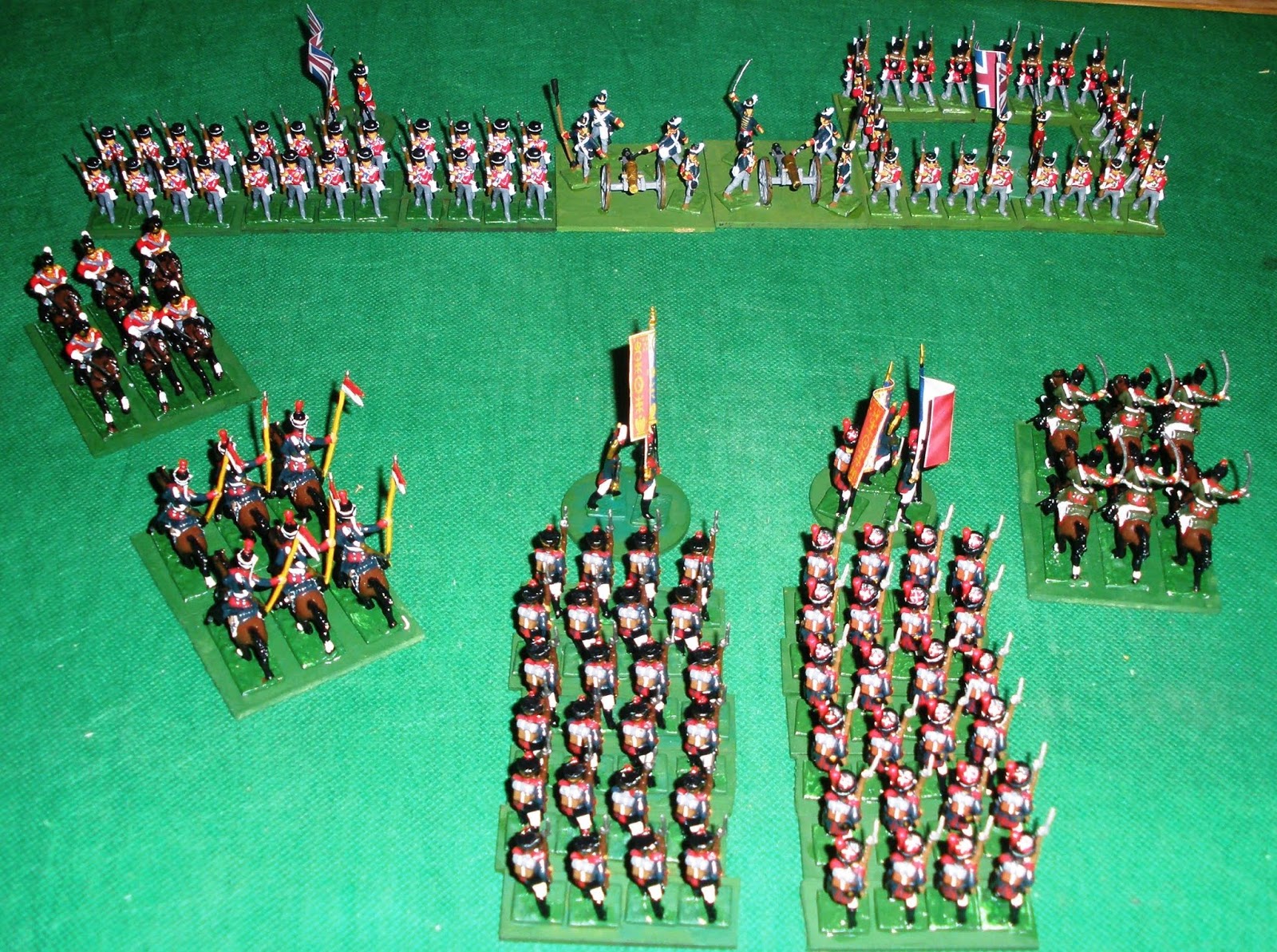 The Eastern Garrison: The armies as they stand.