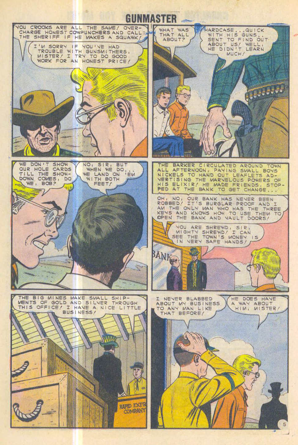 Old-fashioned Comics: Gunmaster and Bullet the Gun Boy (#01 – #04) 1964 ...