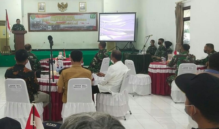 Cegah dan Tangkal Radikalisme, Korem 064/MY Gelar Komsos