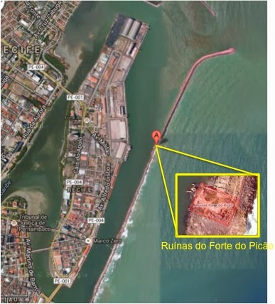 Recife Antigo: Forte de São Francisco