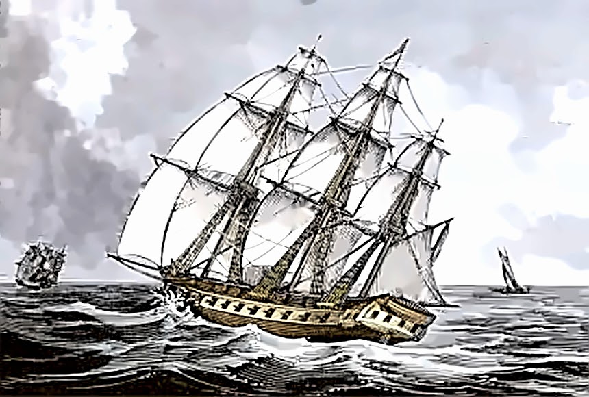 EagleSpeak: Sunday Ship History - The American Frigate "Alliance ...