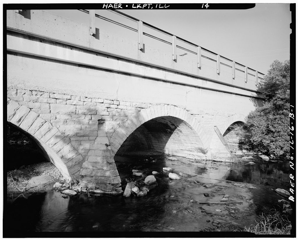 Industrial History: 9th Street Bridges (IL-7) over Des Plaines River ...