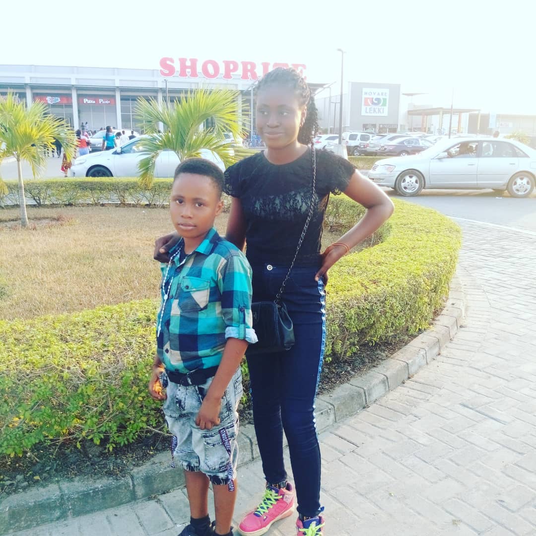 Isaac Fred A and his family - sister, parents, mother and father.