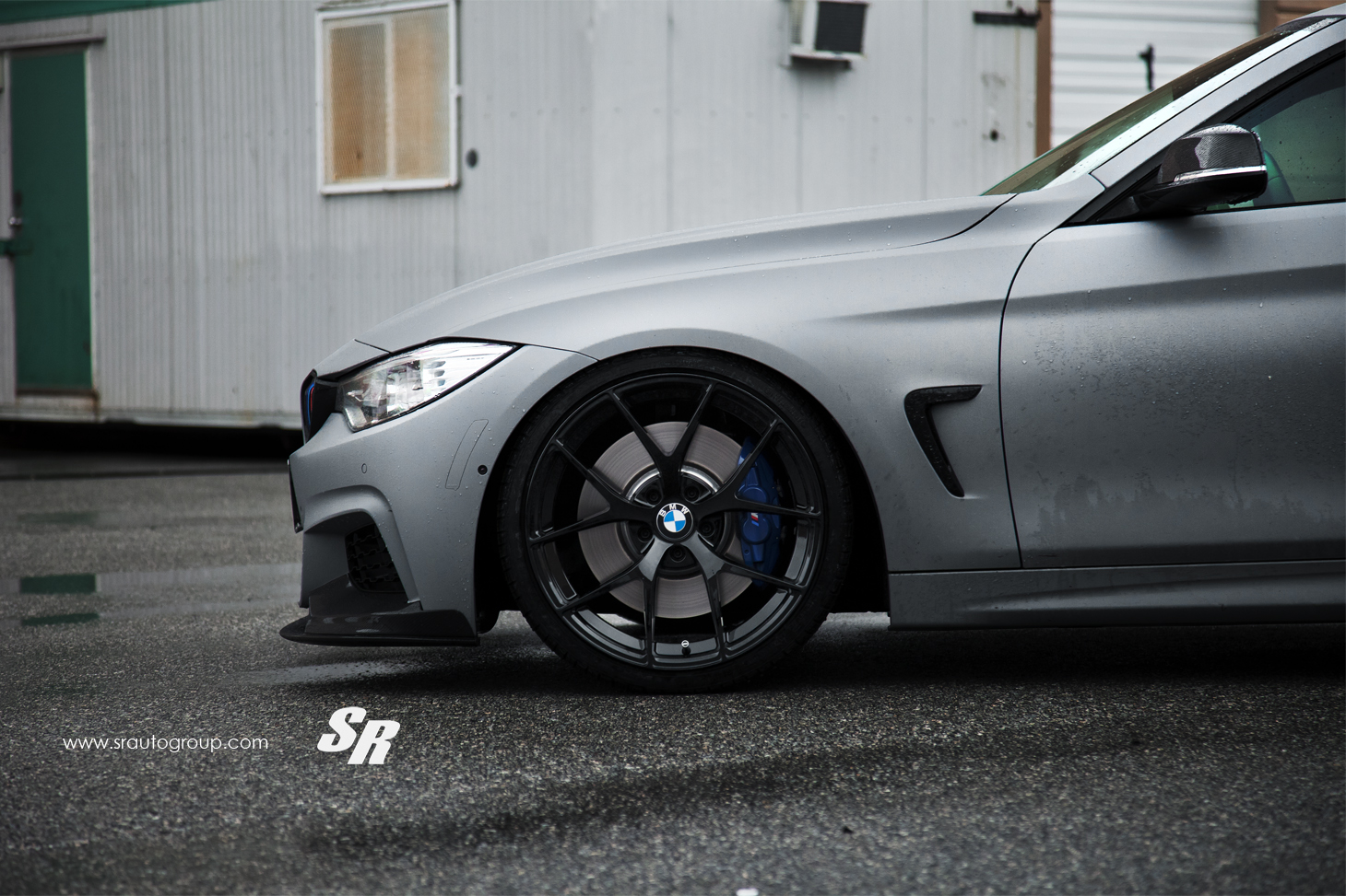 The Gear Shift: BMW M4 Lowered On PUR Wheels