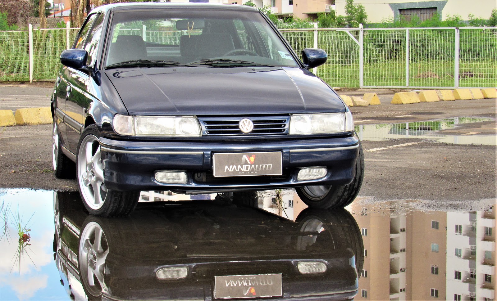 A sensação de guiar o Volkswagen Pointer GTi 1996!