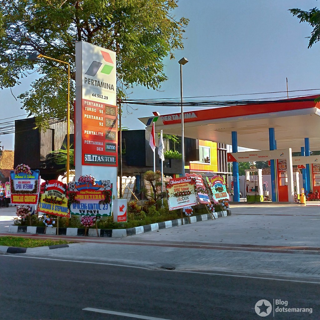 Ada Cafe di SPBU yang Baru Buka di Jalan Veteran Semarang