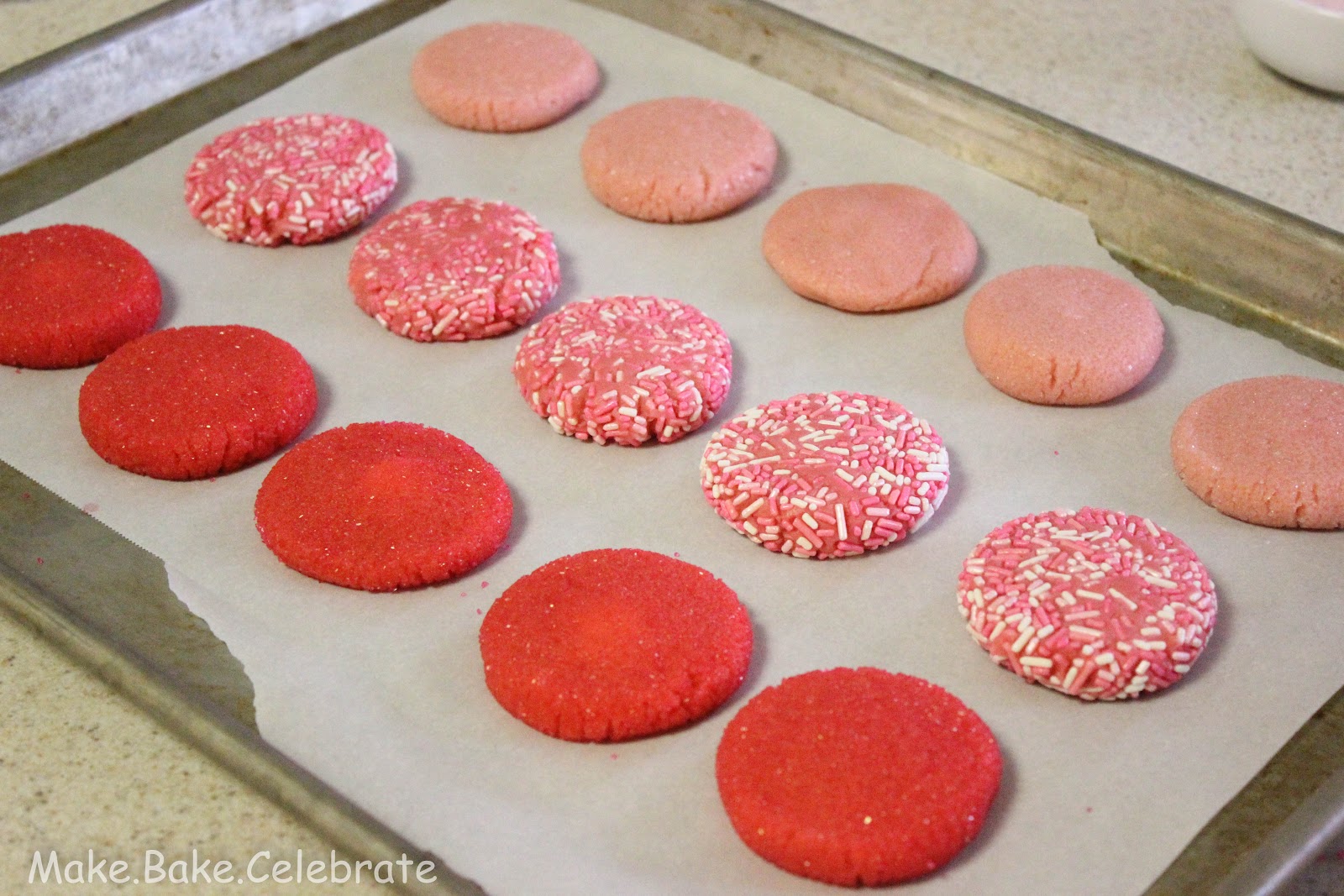 MBC: Breast Cancer Awareness Treats : Strawberry Sugar Cookies