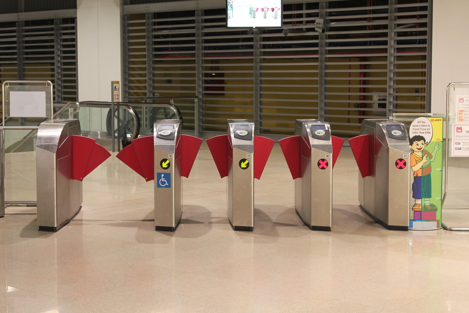 Metro Manila Roadway Tablet: Thales Gates (retractable gates) Third ...