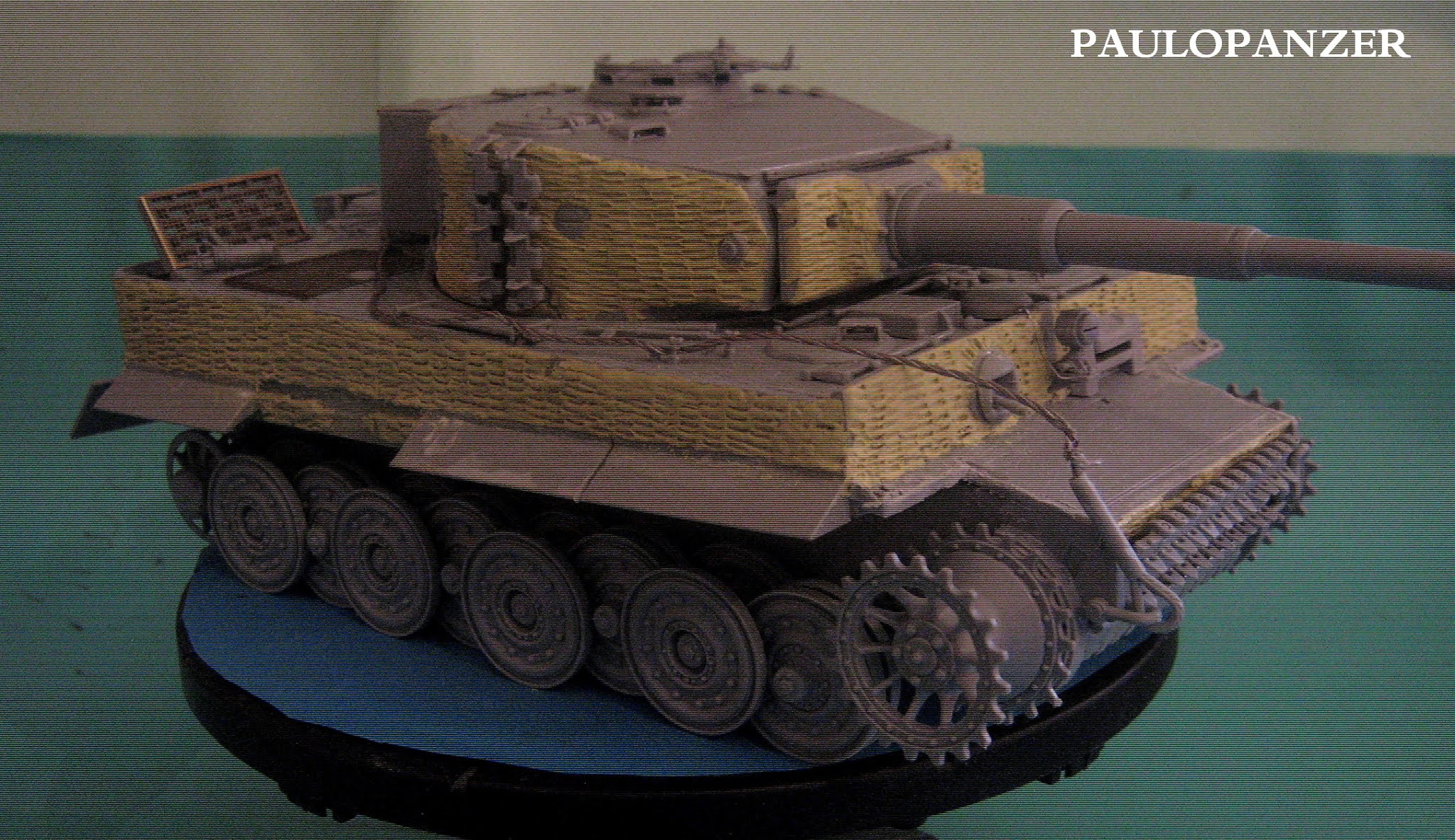 PAULO PANZER MODELLING: (TUTO) ZIMMERIT, Comment réaliser la zimmerit ...