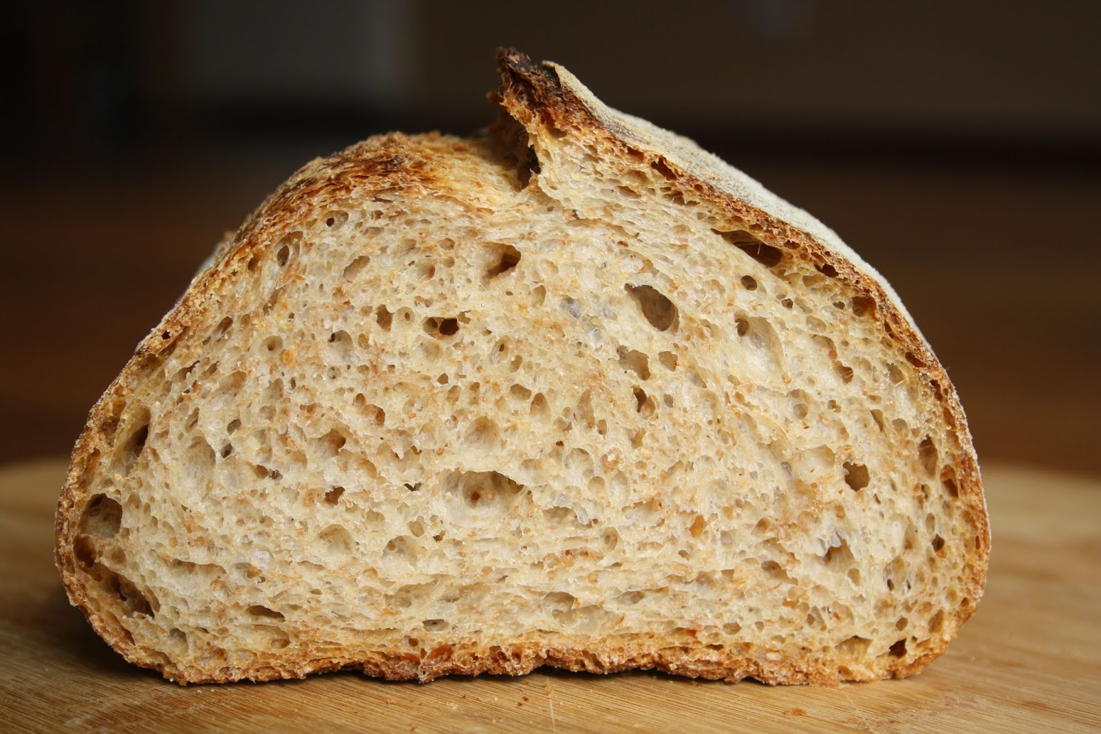 Kuchnia Gucia: Chleb pszenny razowy na zakwasie