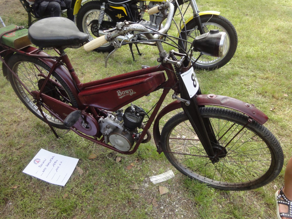 Amici delle Motobici Sottocanna: BOWN Auto Roadster 1954 Motore ...