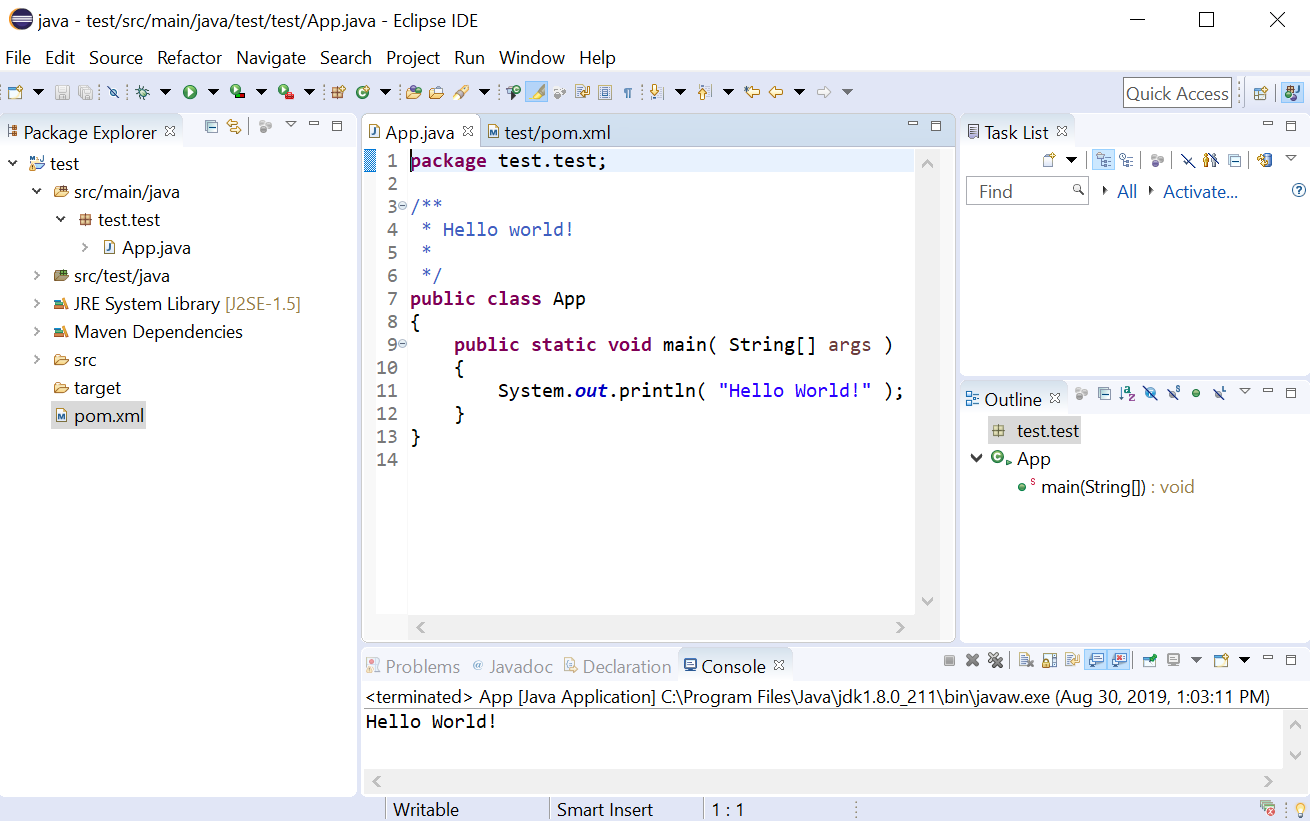 Create A Maven Java Project On Eclipse IDE