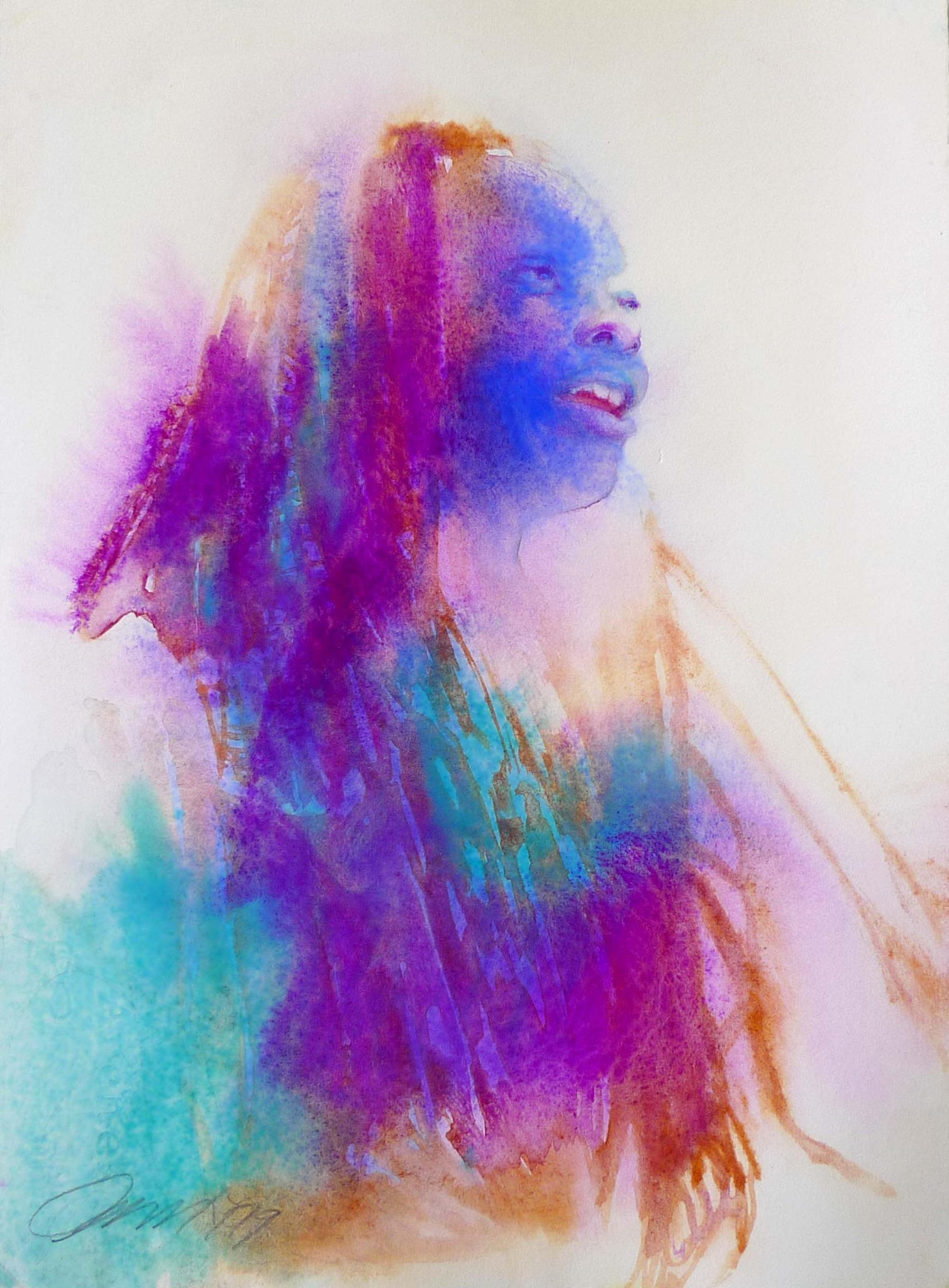 Carol Carter, 1955 | Pittrice acquerellista | Tutt'Art@ | Masterpieces