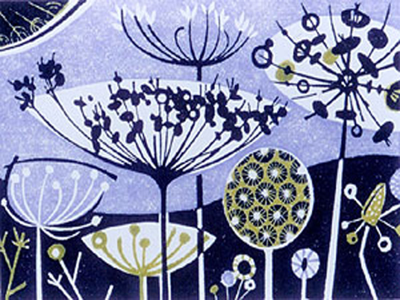 Rachel Tomkow: Angie Lewin Style Plant