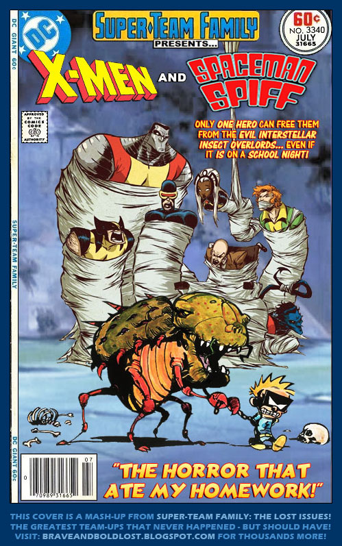 Super-Team Family: The Lost Issues!: X-Men and Spaceman Spiff