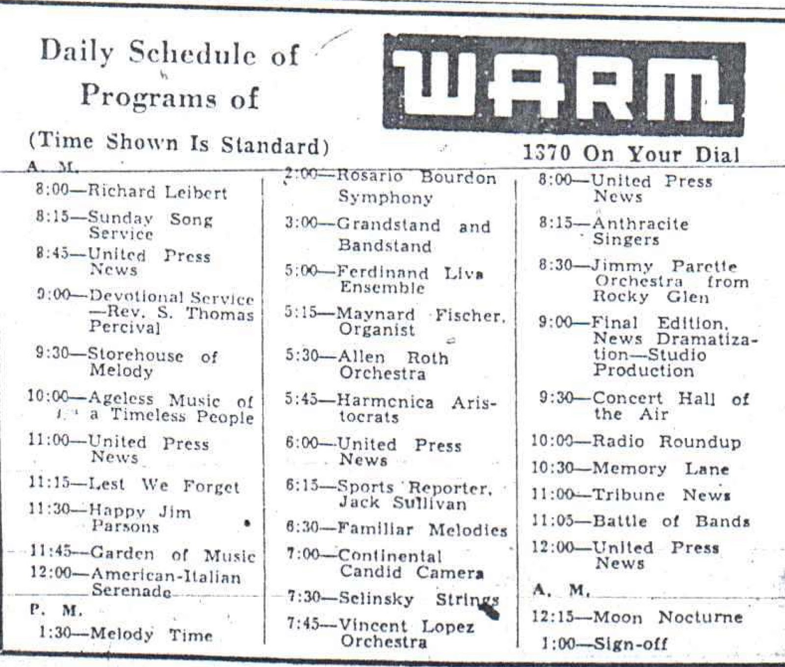 590 FOREVER WARM RADIO: May 2015