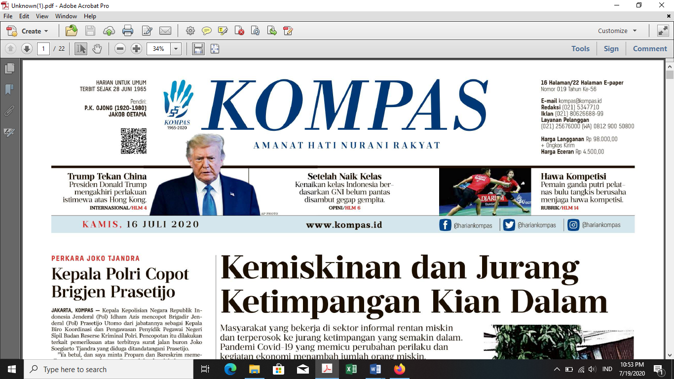 METAFORA PADA JUDUL-JUDUL BERITA DI HARIAN KOMPAS