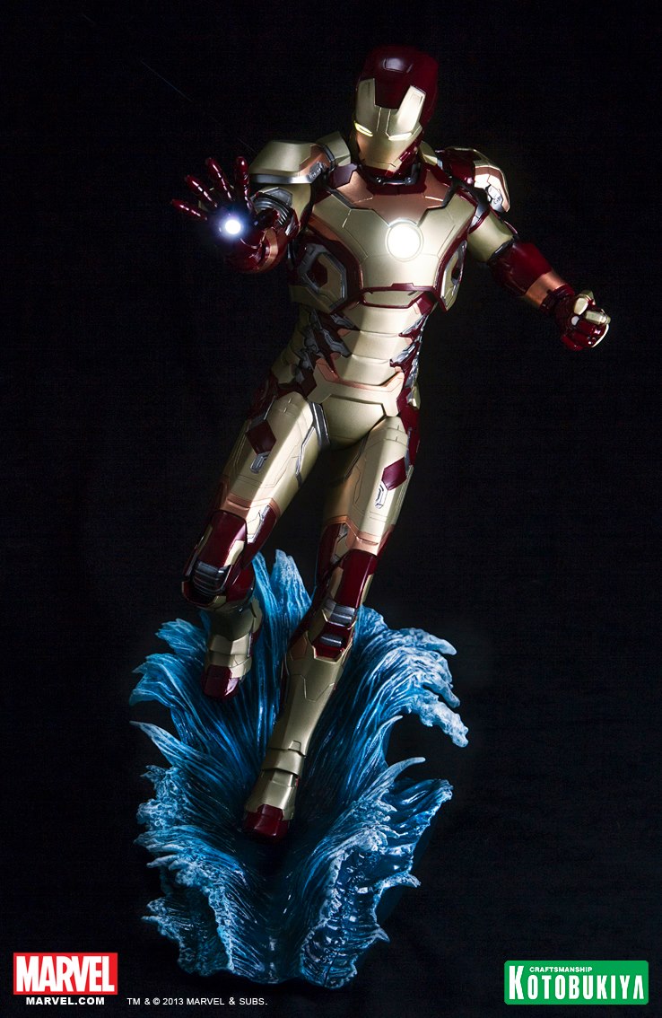 Neutron Jammer: ArtFX Iron Man 3 Mark XLII