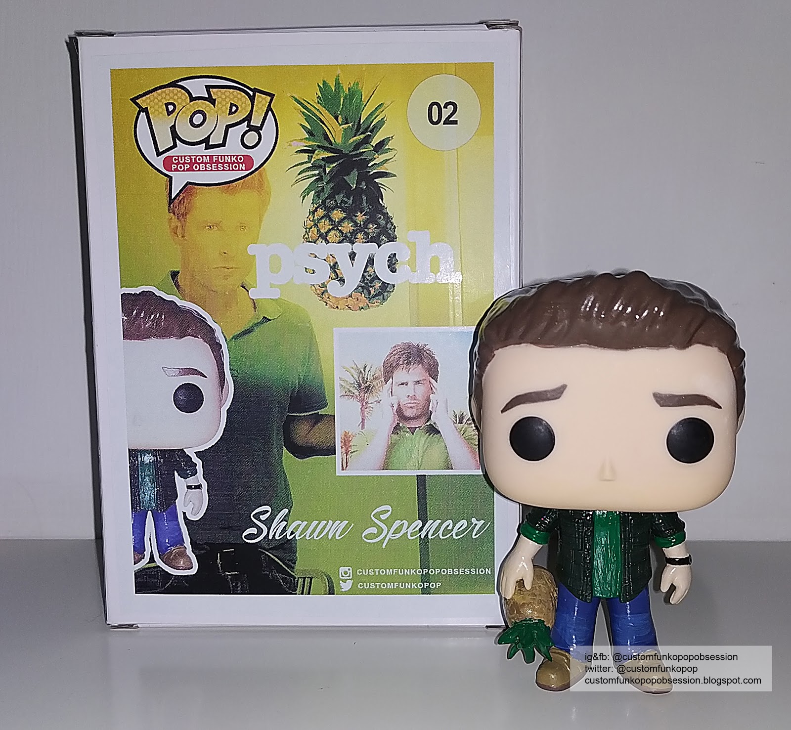 Psych Custom Funko Pop Shawn Spencer