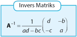INVERS MATRIKS ORDO 2x2 dan ORDO 3x3