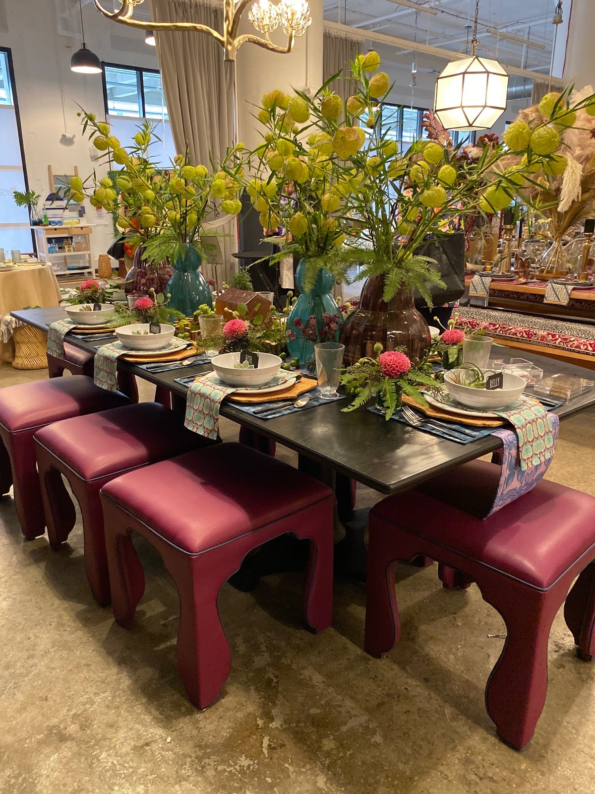 Designer Tables/ Heading Home for Dinner - Preppy Empty Nester F