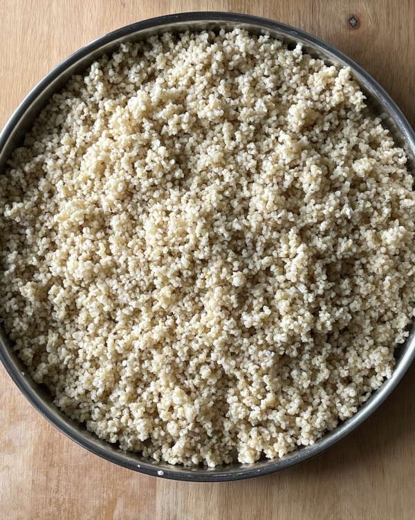 Veggie Platter: 'Foxtail Millet' Green Mango Rice / Korrala Mamidi ...