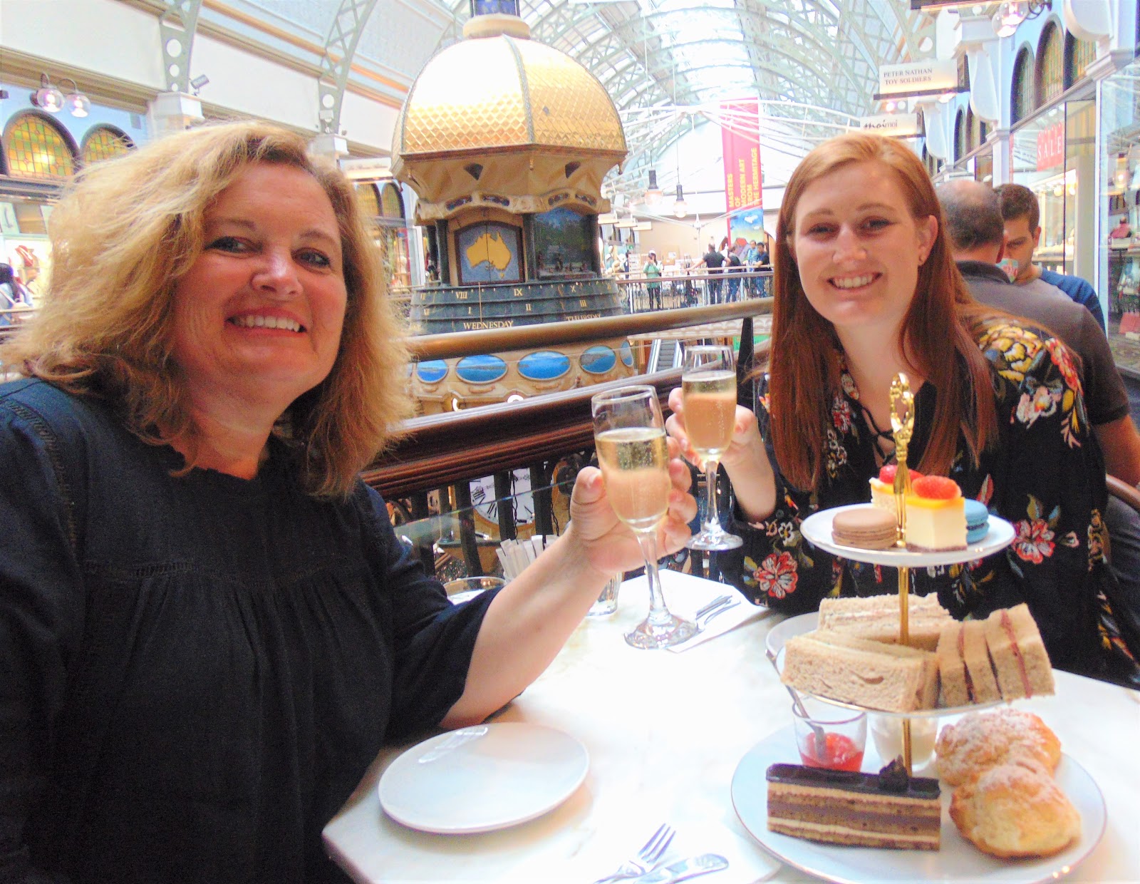 What To Do on a Rainy Day in Sydney: High Tea at the QVB