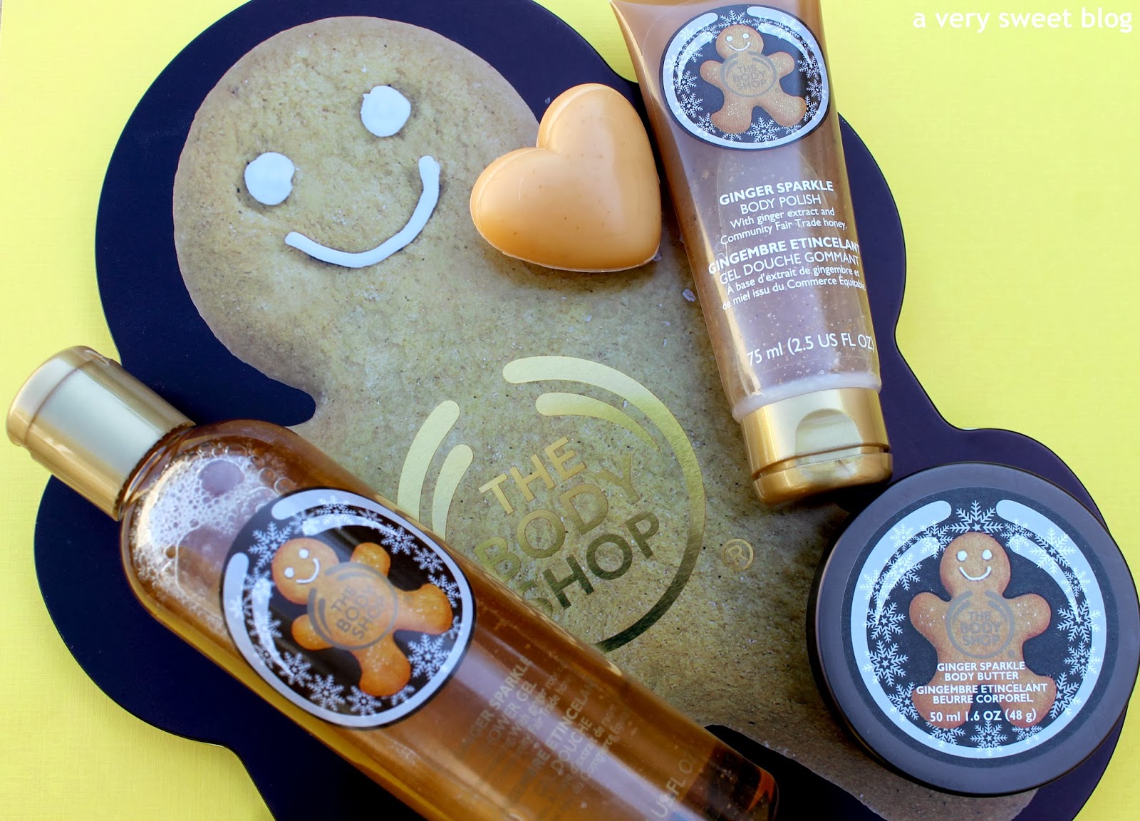 The Body Shop Ginger Sparkle Collection Product Review | A Very Sweet Blog