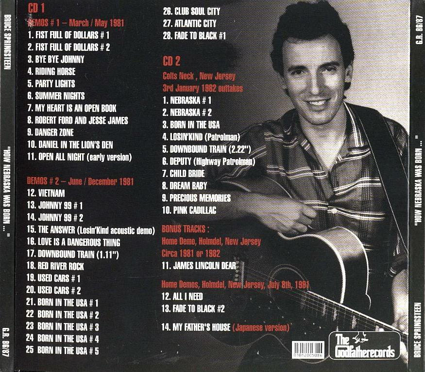 T.U.B.E.: Bruce Springsteen - 1981-1983 - How Nebraska Was Born (STU/FLAC)